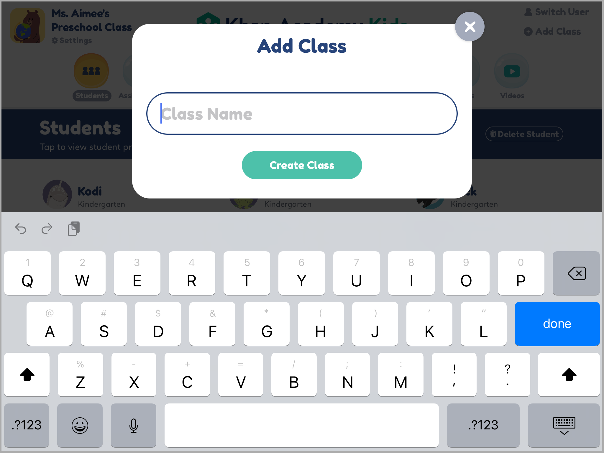 FAQ: How do I add another class? – Khan Academy